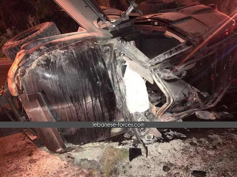 بالصور: رعب الطرقات تابع... جان بيار أنطون الى جوار الرب - Lebanese ...