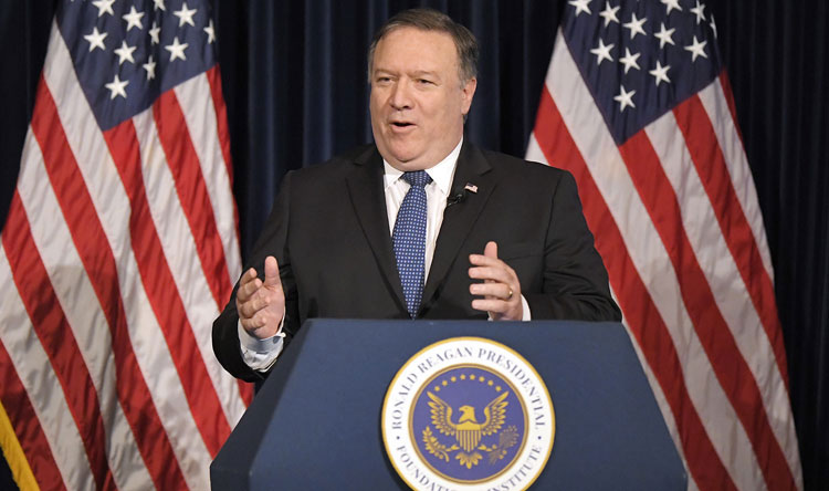 "المسيرة"- وزير خارجية أميركا مايكل بومبيو: السقوط للنظام... الحرية ...