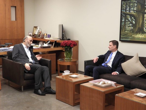 جعجع لهيل: الفرصة اليوم سانحة لانجاز تغيير جذري في لبنان - Lebanese ...