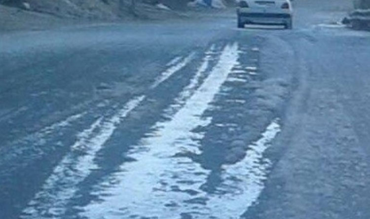 الجليد يغطى شوارع بعلبك - Lebanese Forces Official Website