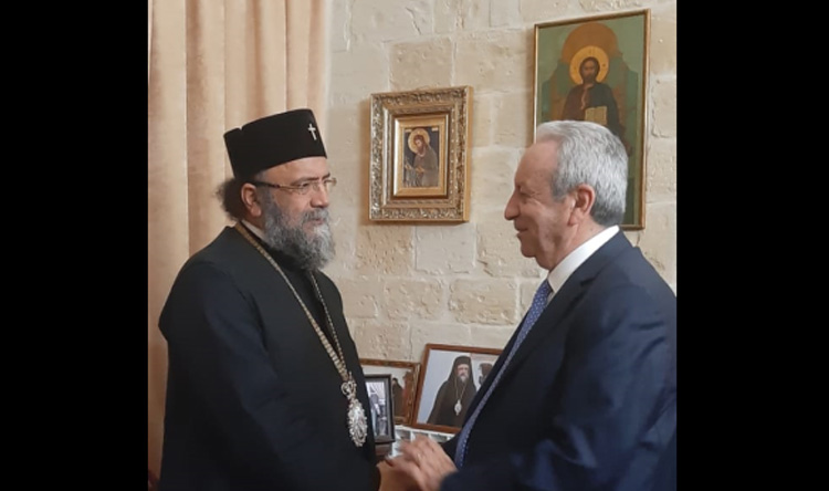 قاطيشه يهنّئ منصور وبو جودة بعيد الفصح - Lebanese Forces Official Website