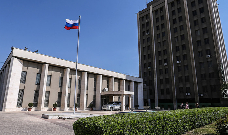 السفارة الروسية في دمشق تتعرض للقصف ولا ضحايا - Lebanese Forces ...