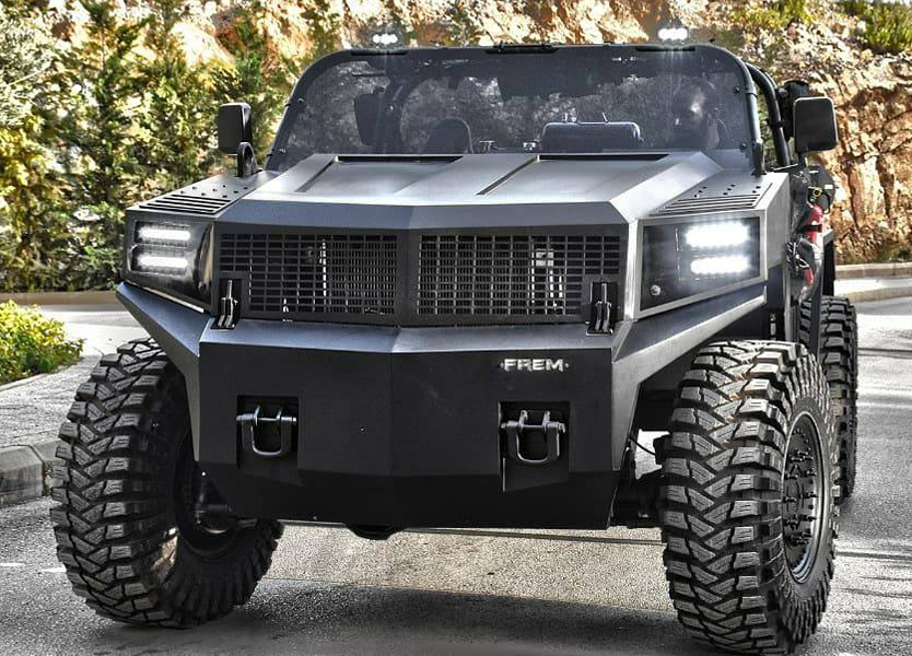 بالصور: أوّل سيارة مسجلة كصناعة لبنانية - Lebanese Forces Official Website