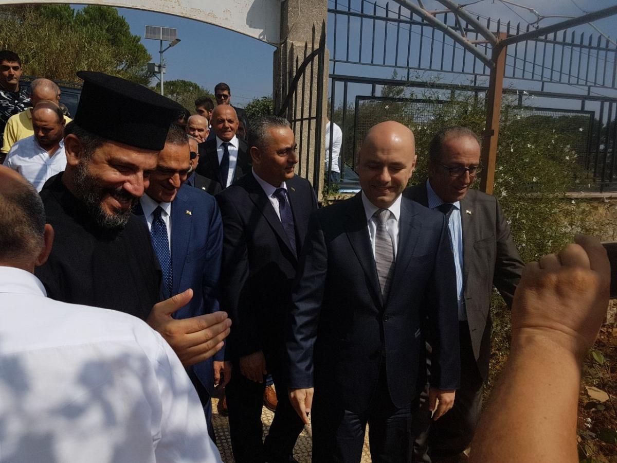 بالصور-حاصباني يبدأ جولته في مرجعيون من مطرانية بنياس: المنطقة مهمّشة ...