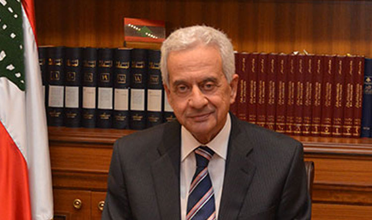 رسالة من الأمين العام لمجلس النواب الأستاذ عدنان ضاهر الى النائب السابق ...