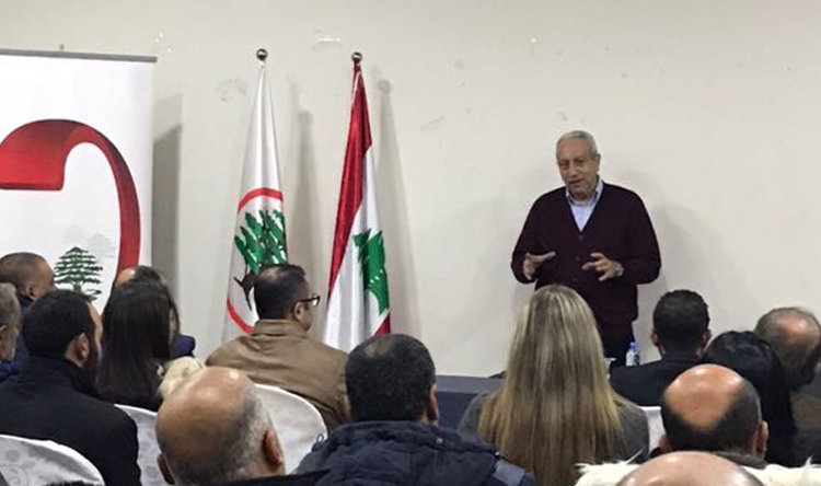 بالصور- قاطيشا: ثلاثية "القوات" هي نزع أيّ سلاح غير شرعي ومنع السرقة ...