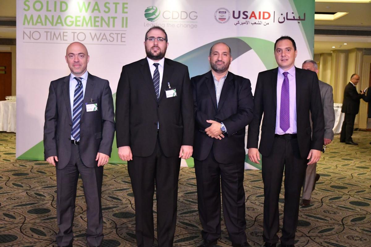 NO TIME TO WASTE... المؤتمر الثاني لإدارة النفايات الصلبة من تنظيم CDDG ...