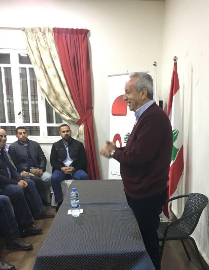 بالصور- قاطيشا: ثلاثية "القوات" هي نزع أيّ سلاح غير شرعي ومنع السرقة ...