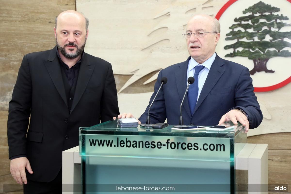 خوري موفدا من الحريري إلى معراب: لا وجود لأي بحصة - Lebanese Forces ...