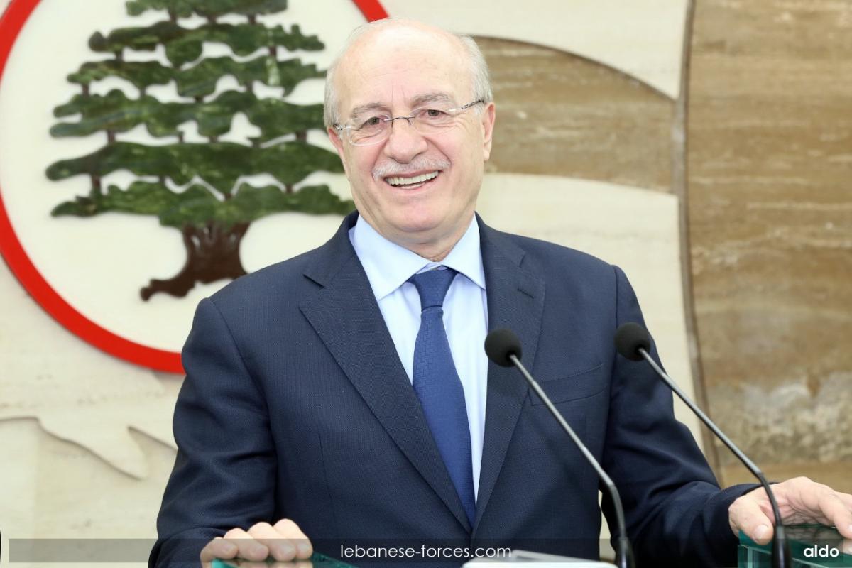 خوري موفدا من الحريري إلى معراب: لا وجود لأي بحصة - Lebanese Forces ...
