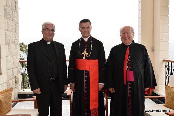 المطران عبد الساتر زار الراعي في الديمان - Lebanese Forces Official Website