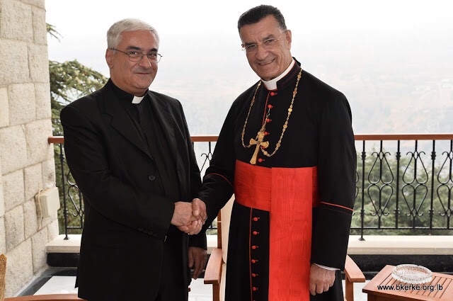 المطران عبد الساتر زار الراعي في الديمان - Lebanese Forces Official Website