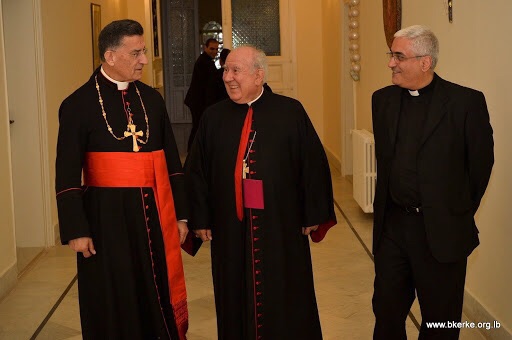 المطران عبد الساتر زار الراعي في الديمان - Lebanese Forces Official Website