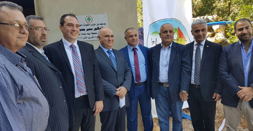 بالصور: الـCDDG تدشّن محطة للمياه في حياطة - فتوح كسروان - Lebanese ...