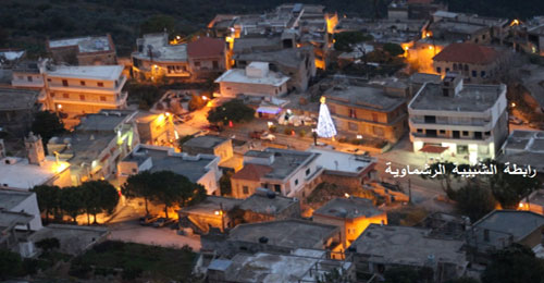 بالصور: عيد الميلاد في رشميا