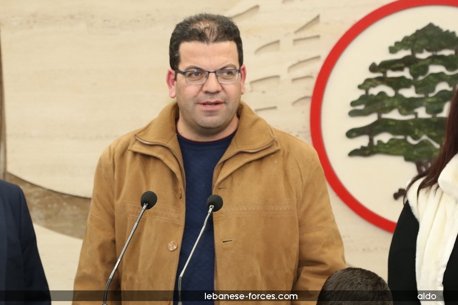 بالصور: جعجع التقى وفدا من عائلة العسكري المحرر بيار جعجع وآخر من ...