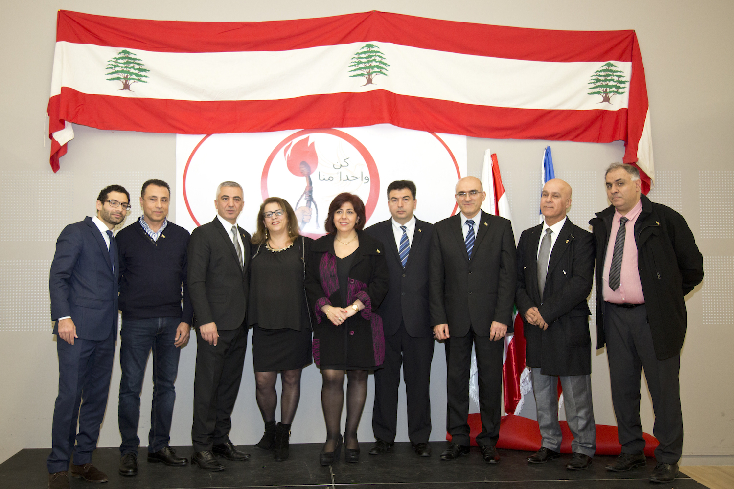 سهرة ميلادية لـ"القوات" في باريس - Lebanese Forces Official Website