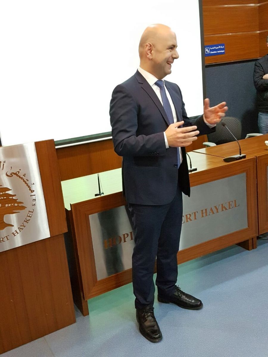 بالصور- حاصباني من مستشفى هيكل: سنعمل على تشجيع الطلاب للتخصص في ...