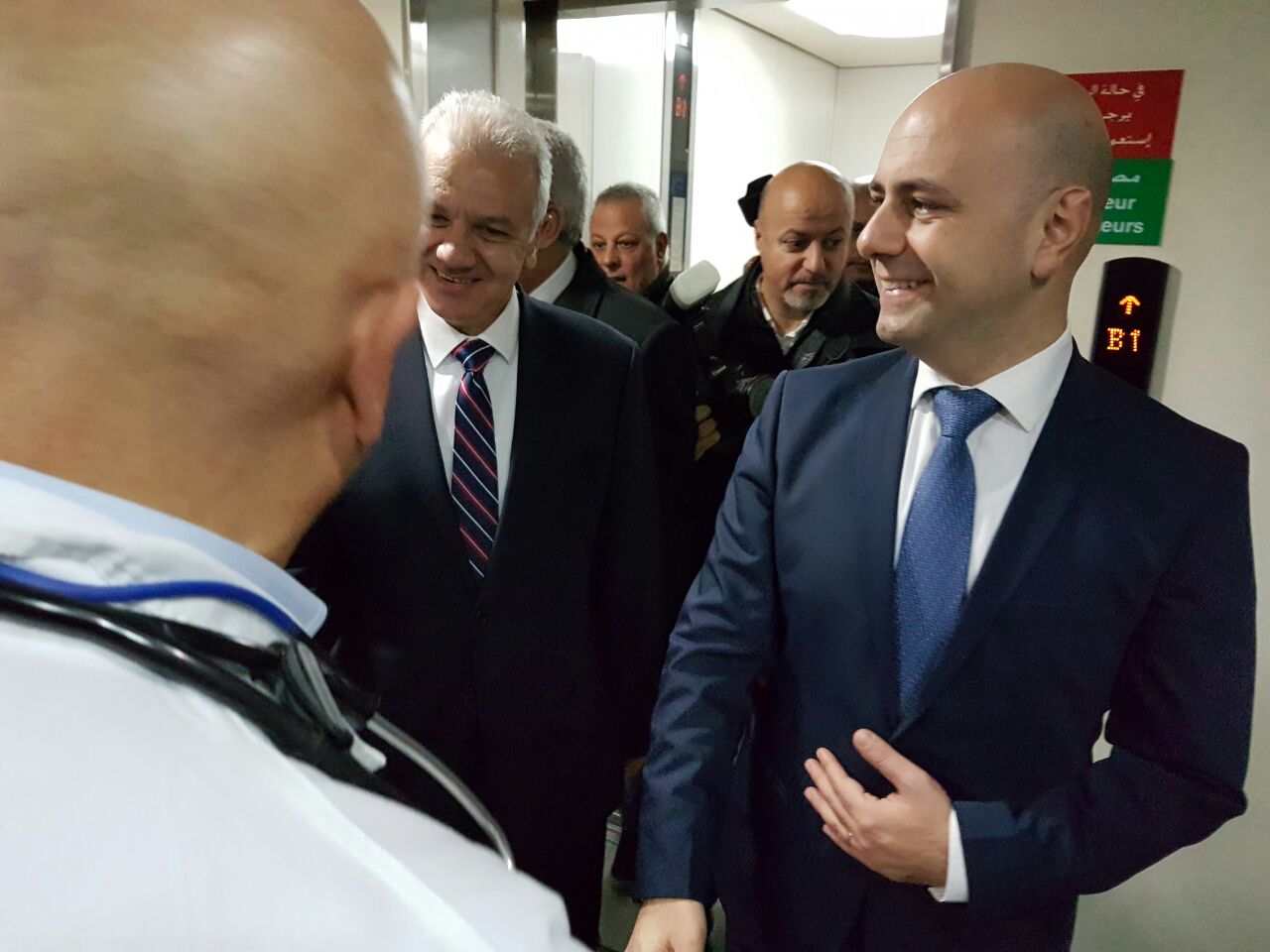 بالصور- حاصباني من مستشفى هيكل: سنعمل على تشجيع الطلاب للتخصص في ...