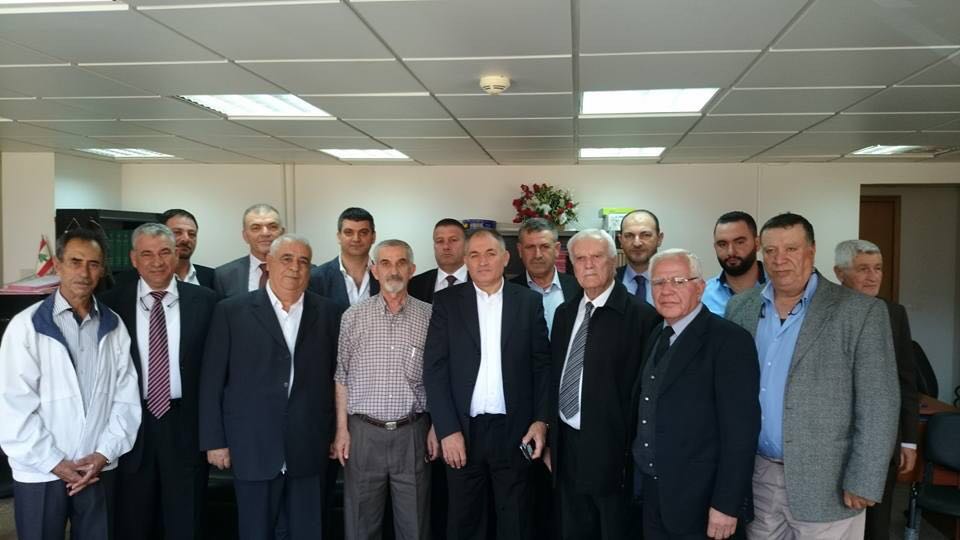 بالصور: مارون شبلي رئيساً لبلدية رميش - Lebanese Forces Official Website